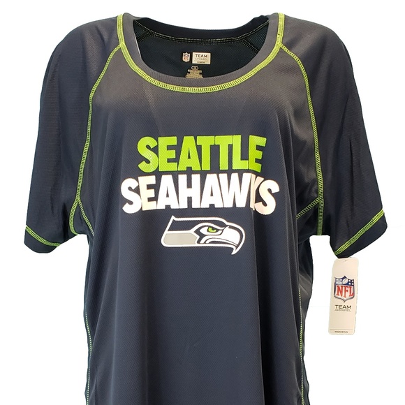 NFL | Tops | Seattle Seahawks Nfl Womens Scoop Neck Tshirts | Poshmark